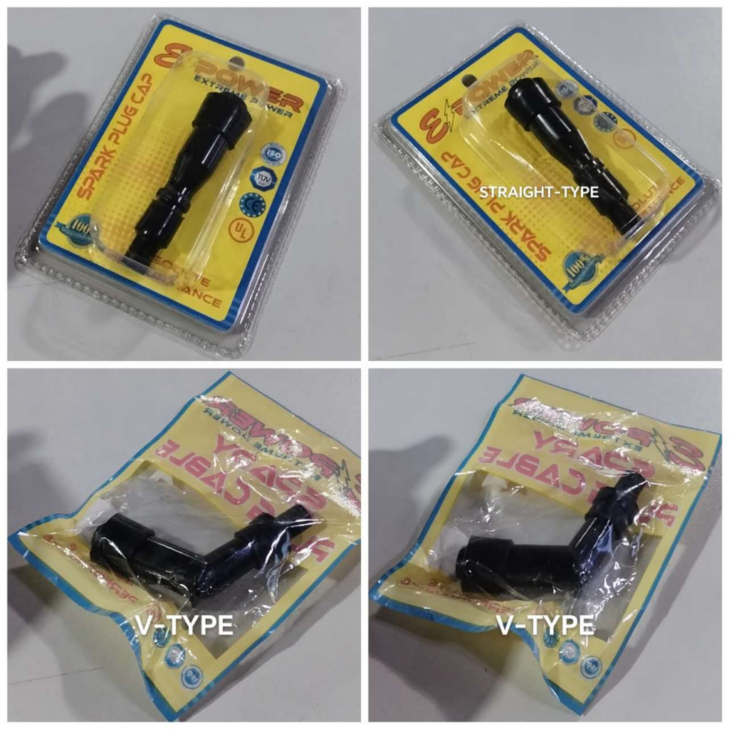 [JMC] MOTORCYCLE SPARK PLUG CAP FOR STRAIGHT TYPE/V-TYPE | Shopee Malaysia