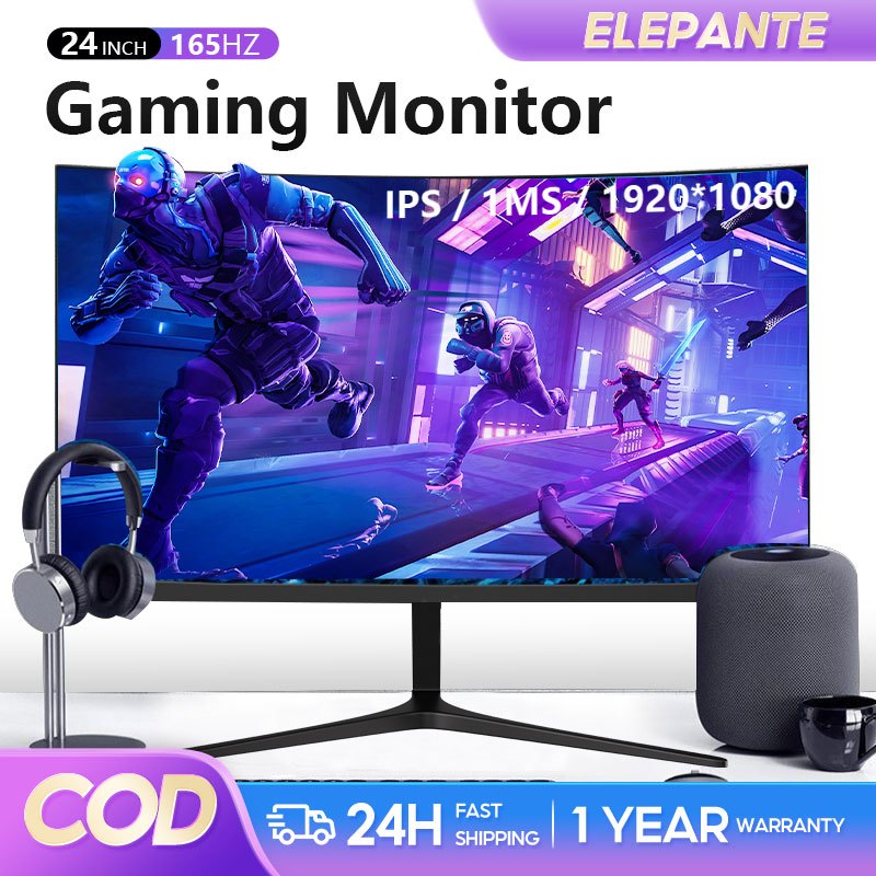 EXPOSE 24 27 inch 1ms Gaming Monitor 165Hz/144Hz FHD Framless Flat ...