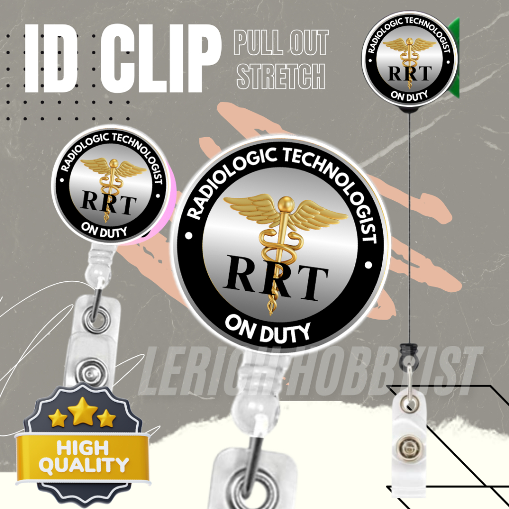 Radiologic Technology Retractable ID Holder Name Tag | Shopee Malaysia