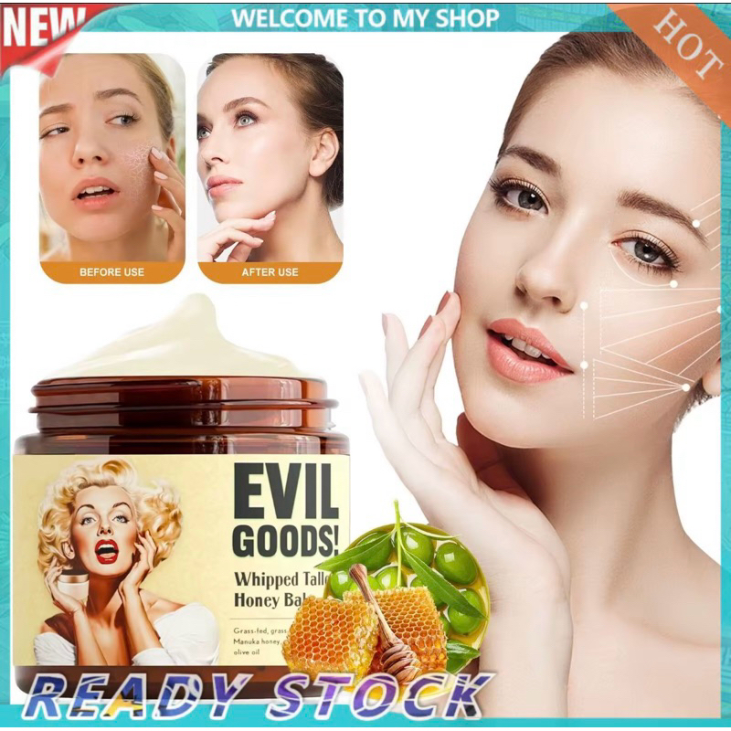 Authentic Evil Beef Tallow Moisturizer Unscented Cream for Sensitive ...