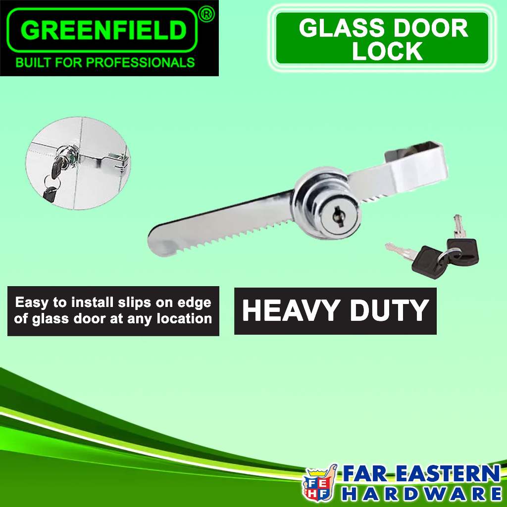 GREENFIELD Sliding Glass Door Lock | Shopee Malaysia