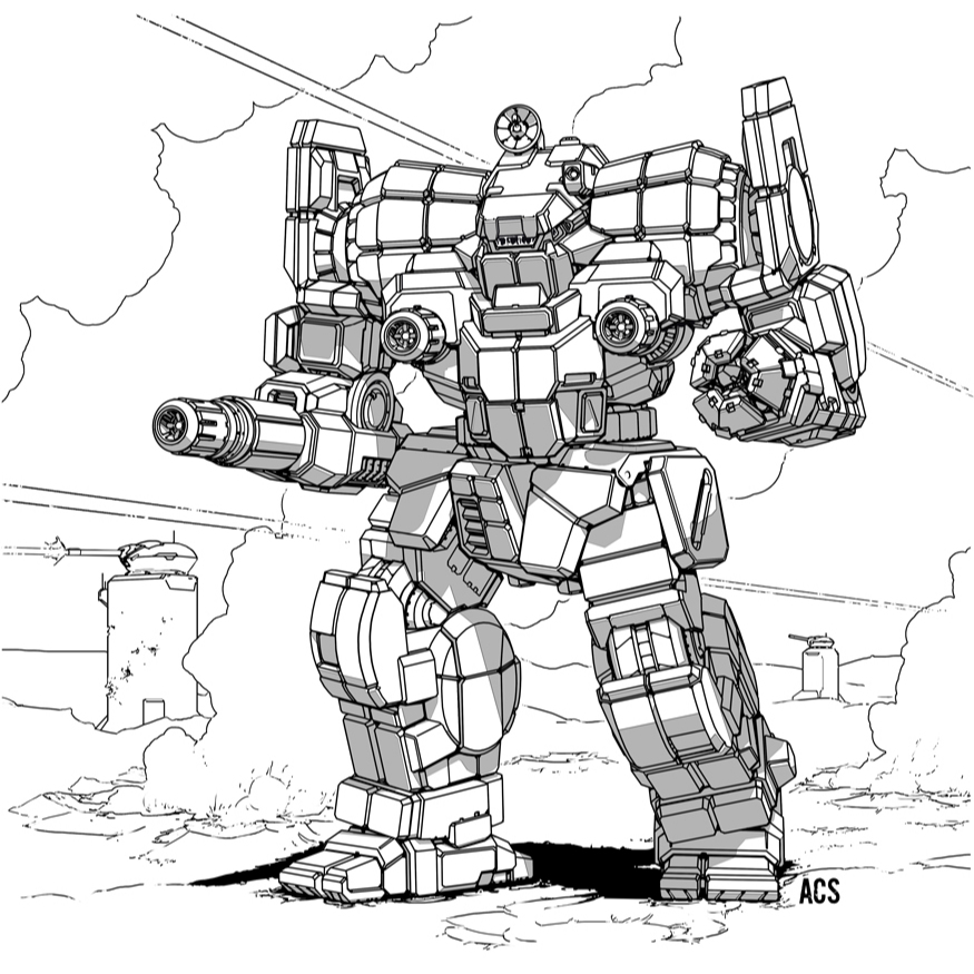 Awesome Assault Mech (Battletech Proxy) | Shopee Malaysia