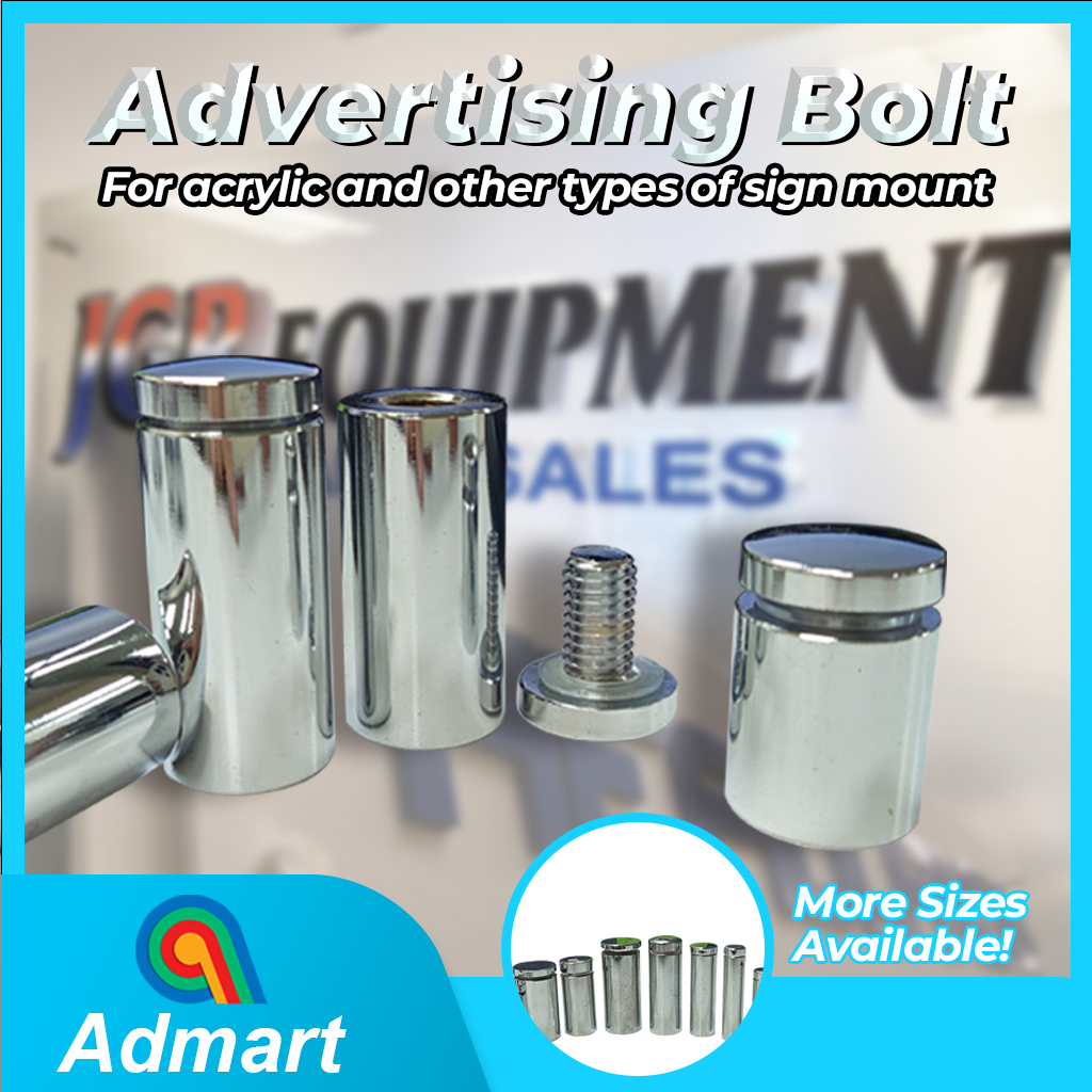 Iron & Hollow Type Advertising Bolt And Nut (For acrylic and other ...