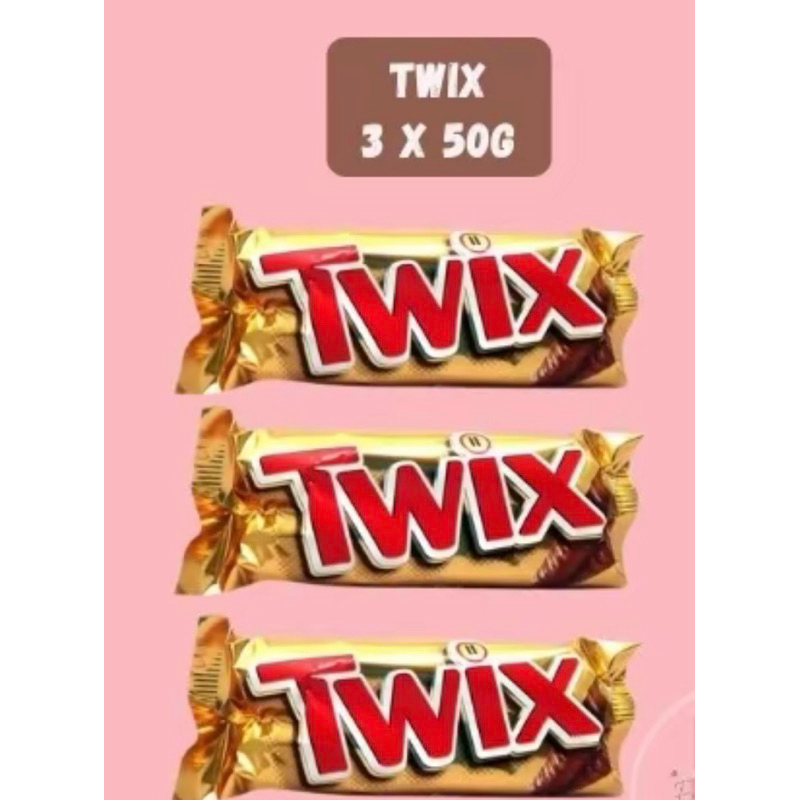 Twix Chocolate By3 Packs 50g | Shopee Malaysia