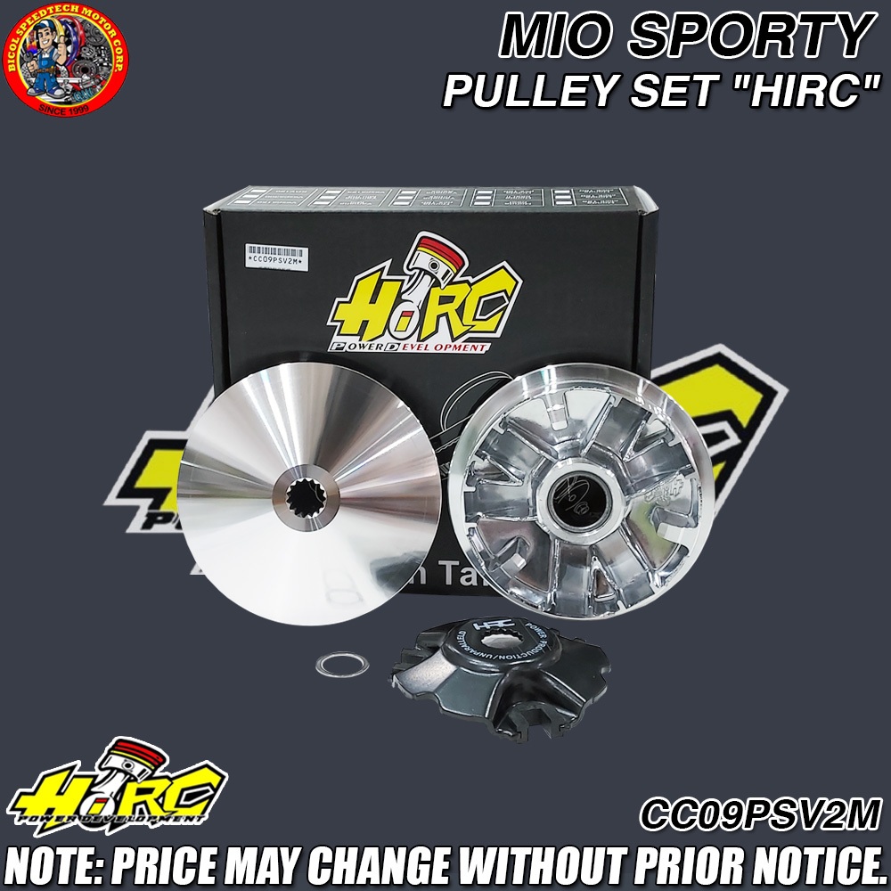 MIO SPORTY PULLEY SET "HIRC" (CC09PSV2M) | Shopee Malaysia