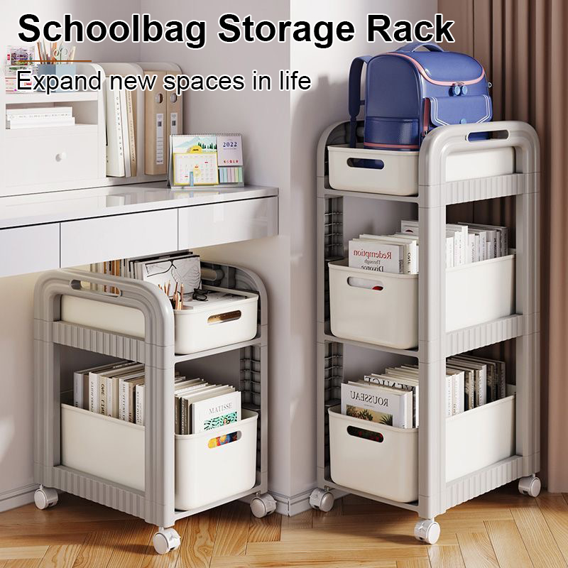 Layered rack organizer Book shelf Study & Office Drawer Unit Storage ...
