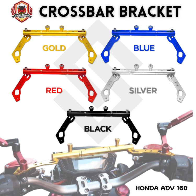 HONDA ADV 160 Full Aluminum Alloy Multi Crossbar Bracket Set for ...