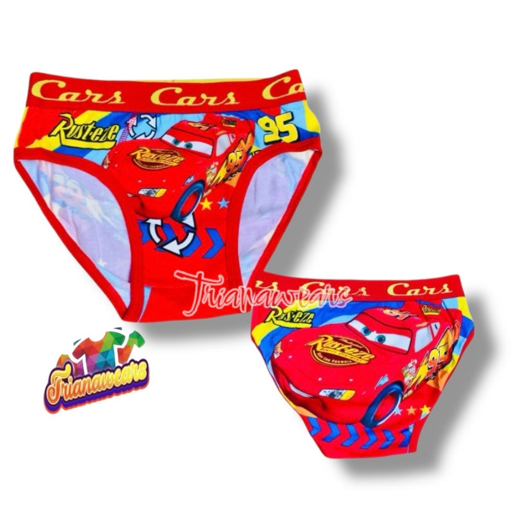 Cars Lightning McQueen Brief For Kids Boys Underwear for Kid Boy baby ...