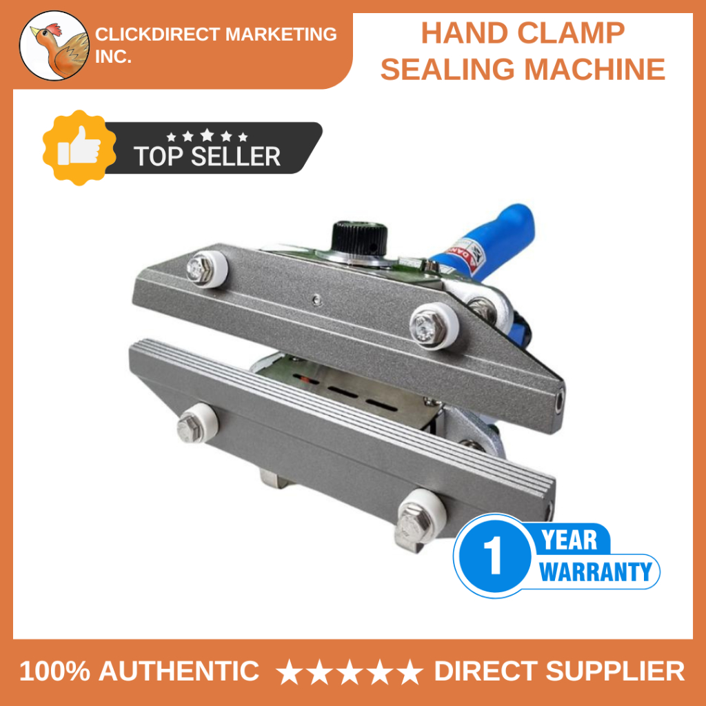 Local Warehouse Hand Clamp Sealing Machine / Upright Sealing Machine ...