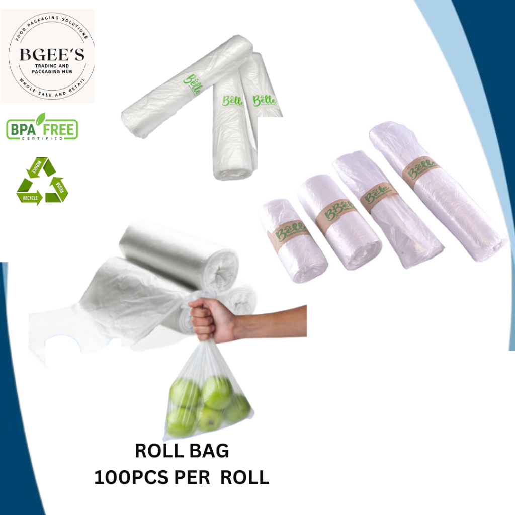 Bgee's Roll Bag, Plastic Labo, Multi-Purpose Packing Bag with Available ...