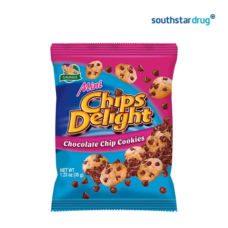 Chips Delight Mini Chocolate Chip Cookies 40g Pack | Shopee Malaysia