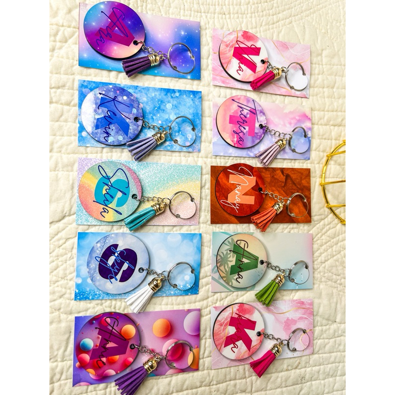 Keychain (Letters and names) | Shopee Malaysia