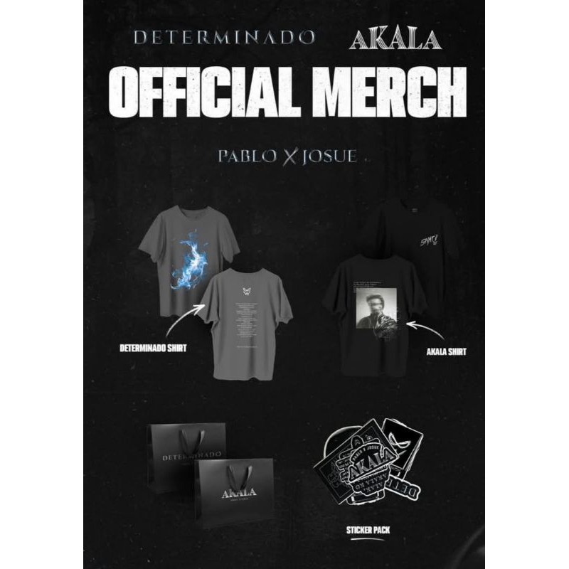 SB19 OFFICIAL MERCH DETERMINADO AKALA OFFICIAL MERCH RADKIDZ OFFICIAL ...