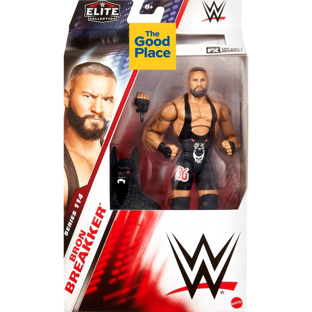 MATTEL WWE Elite Collection Series 114 Bron Breakker Figure With ...