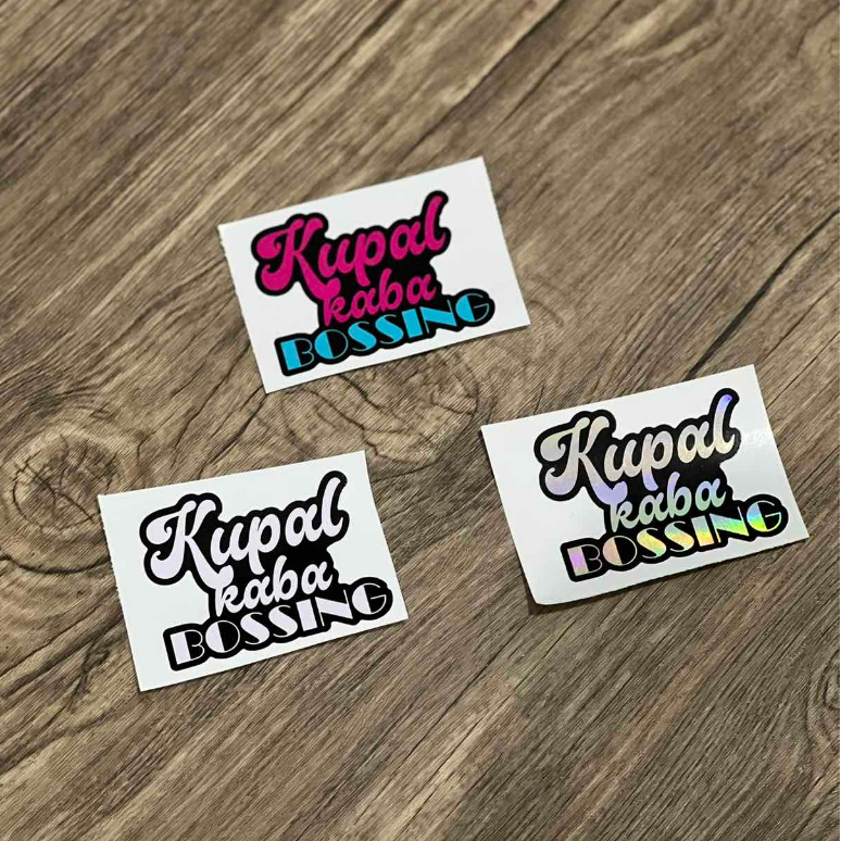 K*pal Kaba Bossing Printed and Cut-out Decals Sticker (NEW PRODUCT ...