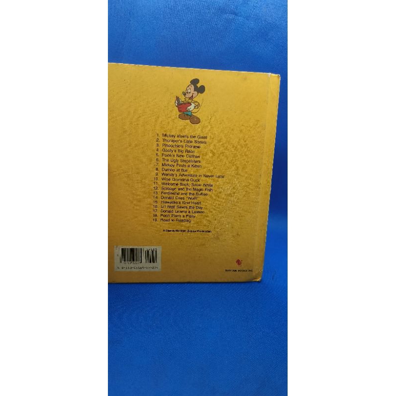 Walt Disney Scrooge and the Magic Fish Hardbound Storybook | Classic ...