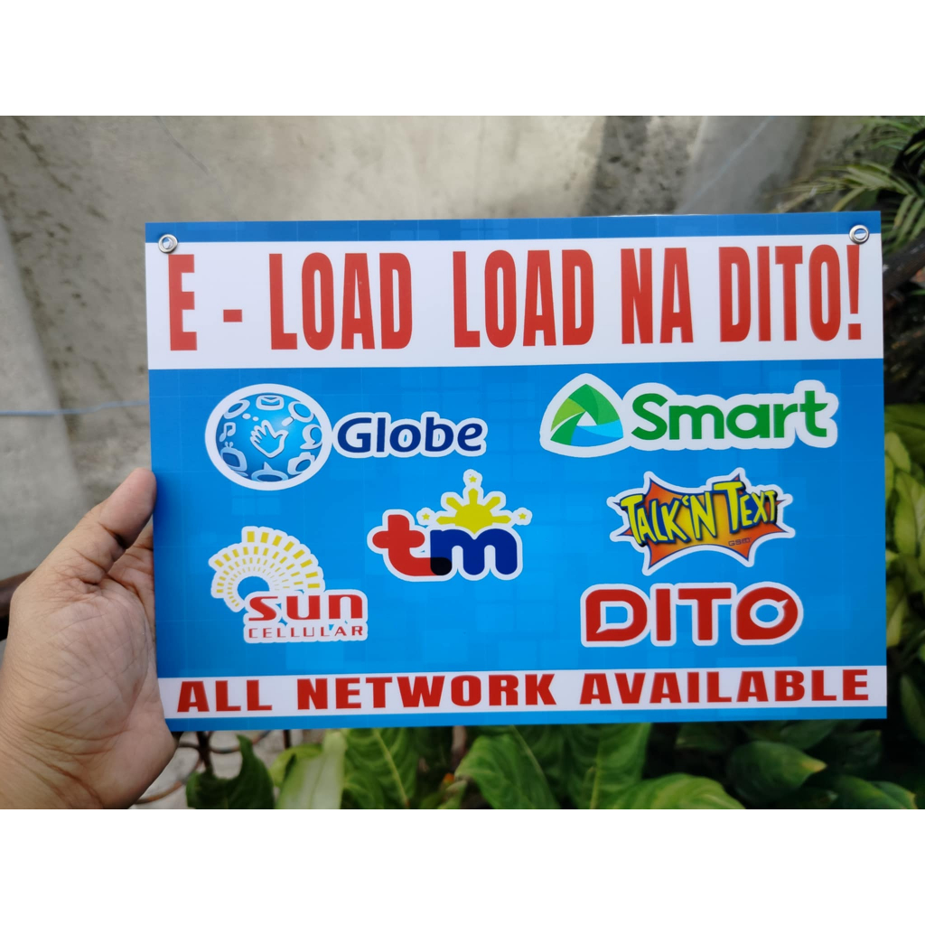 Load Available - E-Load Laminated Top Signage Sintra Board: Enhance ...