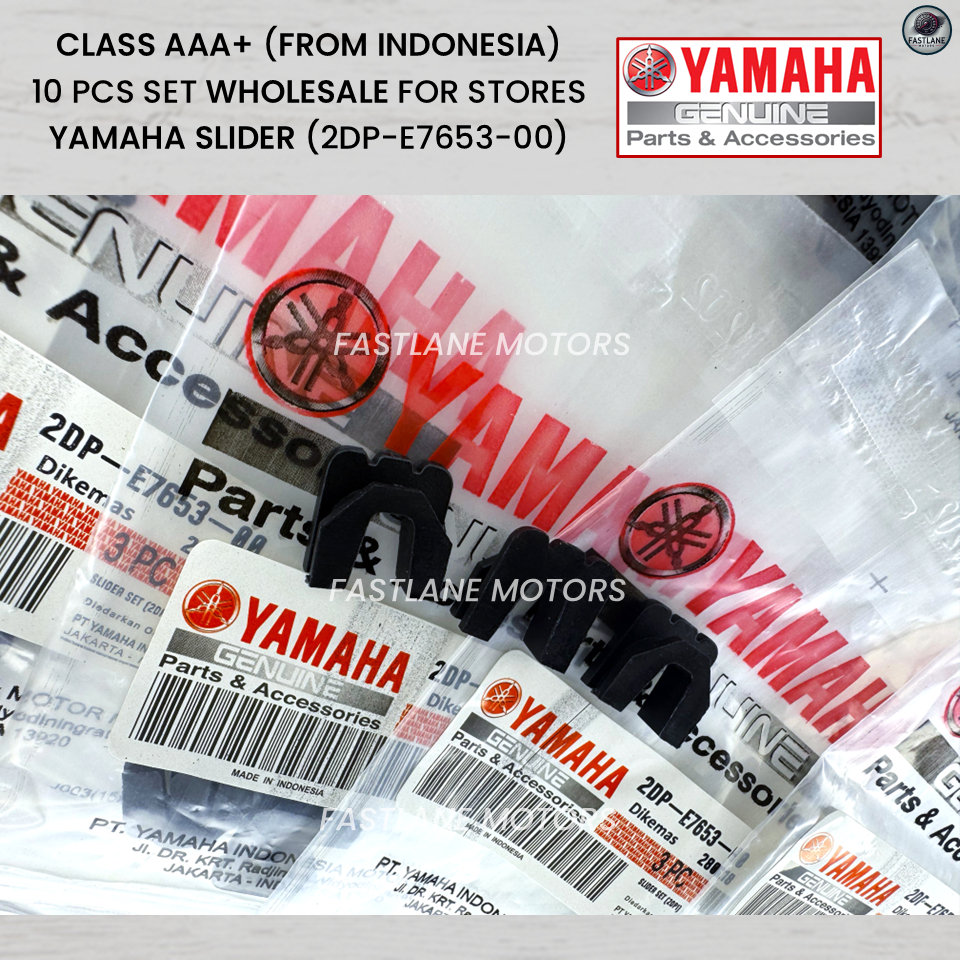 10 PCS YAMAHA SLIDER PIECE SET (CLASS AAA+ FROM INDONESIA) FOR AEROX ...