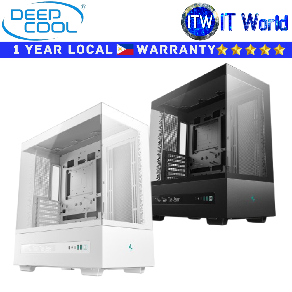 Deepcool Computer PC Case CH690 Digital ATX Mid-Tower Case Tempered ...
