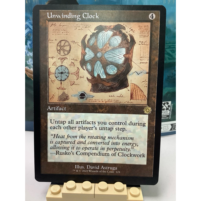 MTG - Unwinding Clock SCHEMATIC (The Brothers’ War: Retro Frame ...
