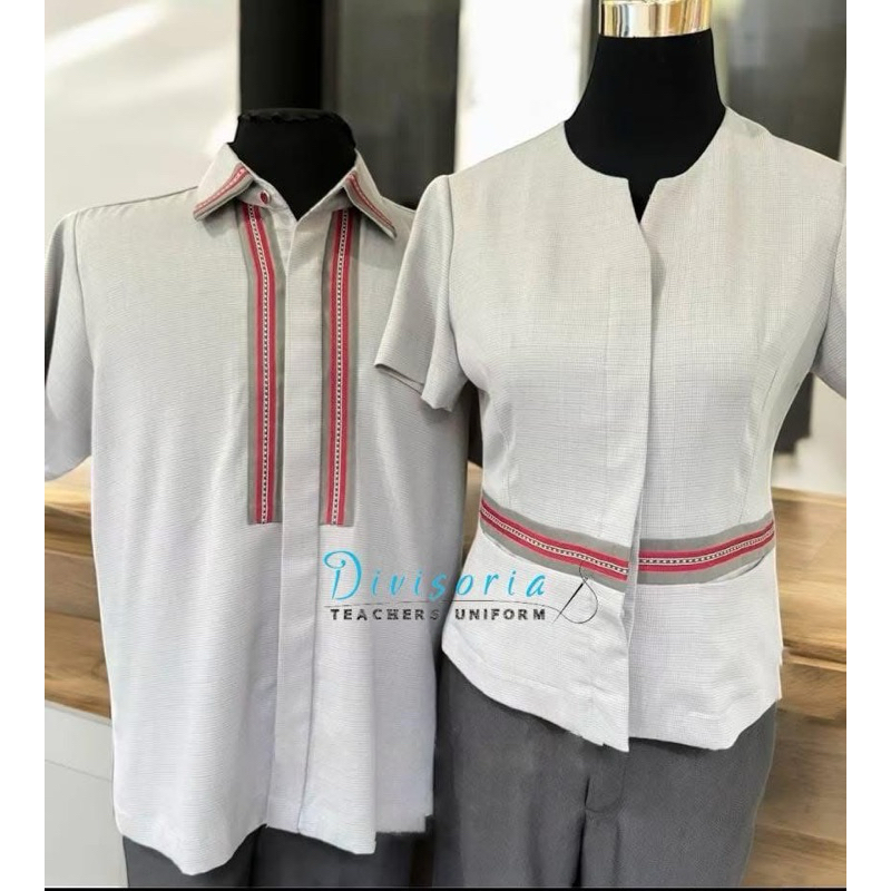 Teacher Uniforms For Classroom (TELA FABRIC ONLY) (FEMALE) | Shopee ...