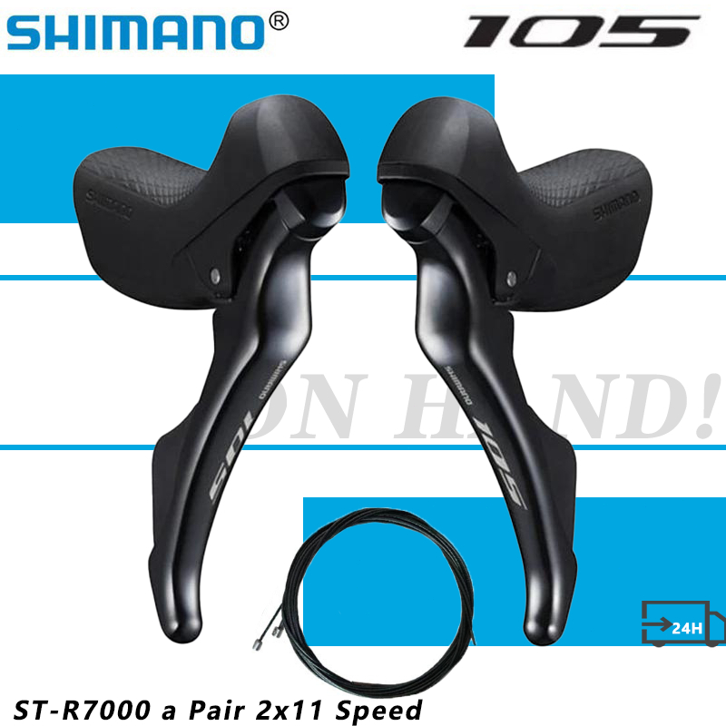 Shimano 105 R7000 Shifter 2x11 Speed Road Bike Sti Shifter Dual Control ...