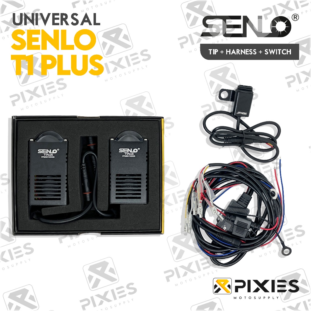 SENLO MINI DRIVING LIGHT SENLO T1 PLUS T1P SET HARNESS SWITCH RELAY ...