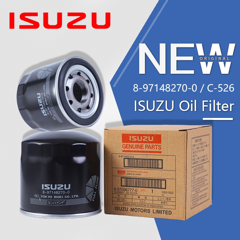 JAPAN ISUZU Oil Filter 8-97148270-0(C-526)FOR ISUZU 4HF1 4HE1 4HL1 4HG1 ...