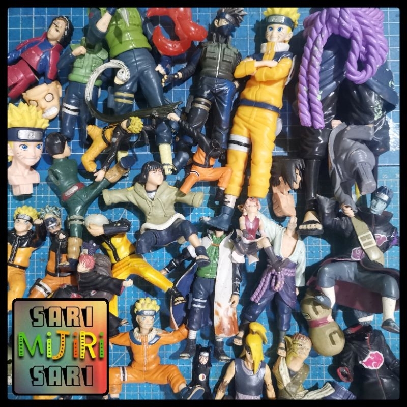 Naruto scrap spare parts BAF fodders: Sasuke Sakura Kakashi Gaara ...