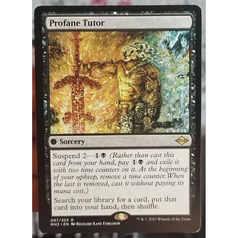 Profane Tutor (Magic the gathering) | Shopee Malaysia