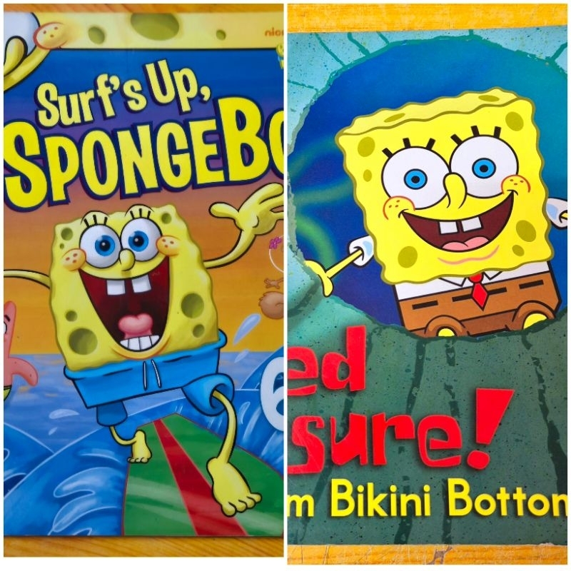 Spongebob 6 stories in 1: Surf's Up | Buried Treasure | Shopee Malaysia