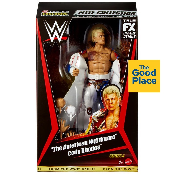 MATTEL WWE Elite From the Vault Series Cody Rhodes Bruised With ...