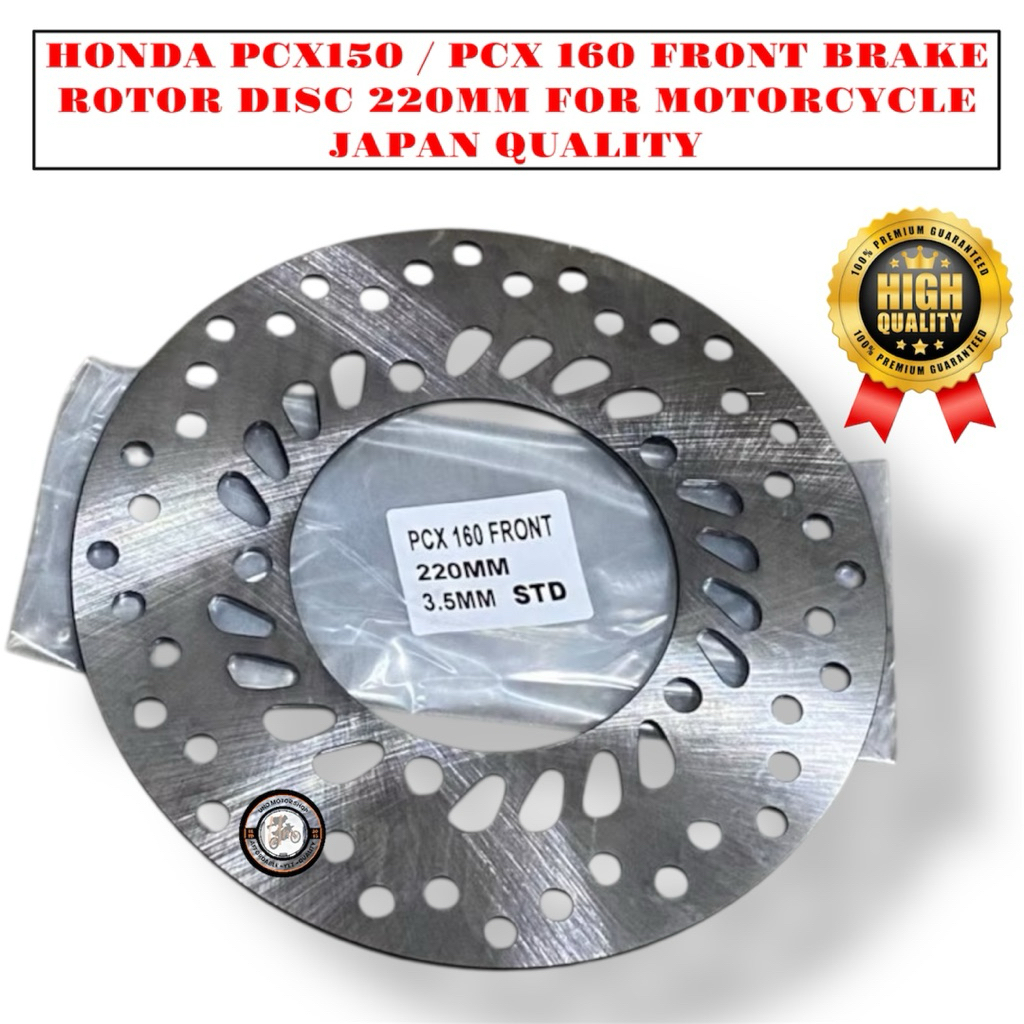 HONDA PCX150 / PCX 160 FRONT BRAKE ROTOR DISC 220MM- JAPAN QUALITY ...