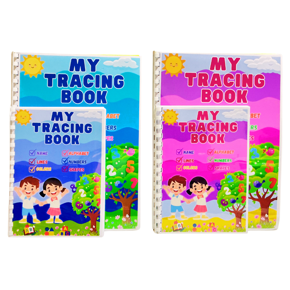 Tracing Activity Workbooks for Kids Learning Materials Preschool-Kinder ...