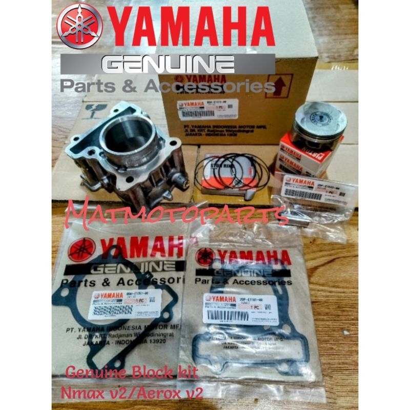 Cylinder Block kit Nmax v2 Aerox v2, Standard(Block/Piston/Pin/Piston ...