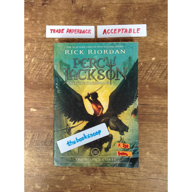 RICK RIORDAN children’s mythology books on percy jackson | Shopee Malaysia