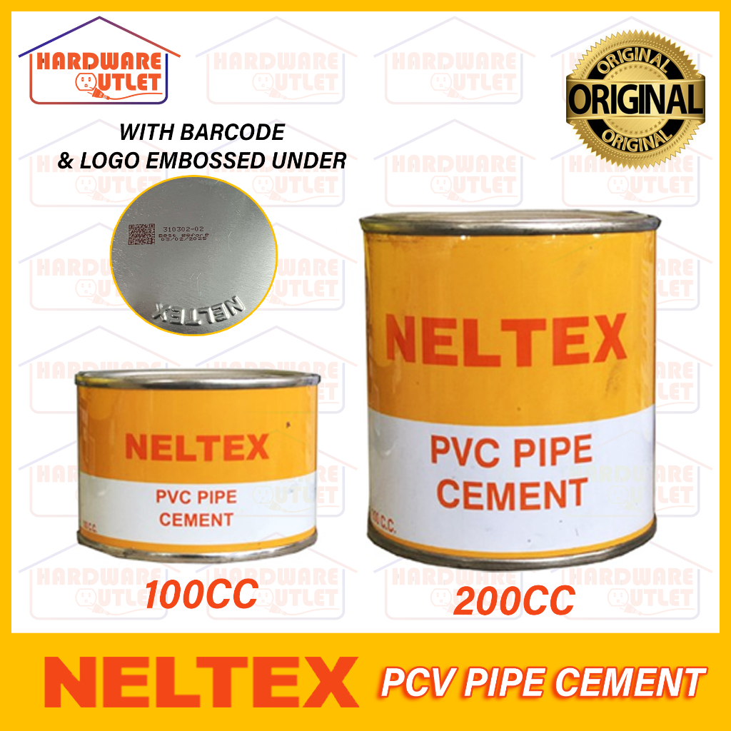 Neltex PVC Pipe Solvent Cement 100CC or 200CC Authentic | Shopee Malaysia