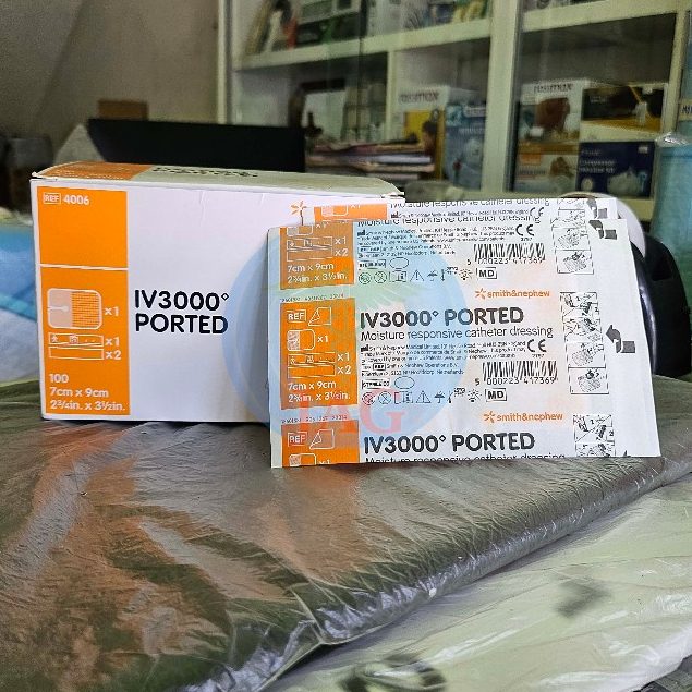IV3000 Ported | Catheter Dressing 7x9cm (1PC) | Shopee Malaysia