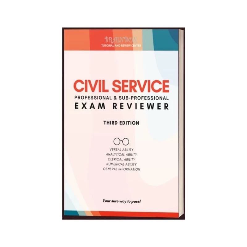 BRAINBOX -CIVIL SERVICE REVIEWER FOR SUB-PROFESSIONAL AND PROFESSIONAL ...