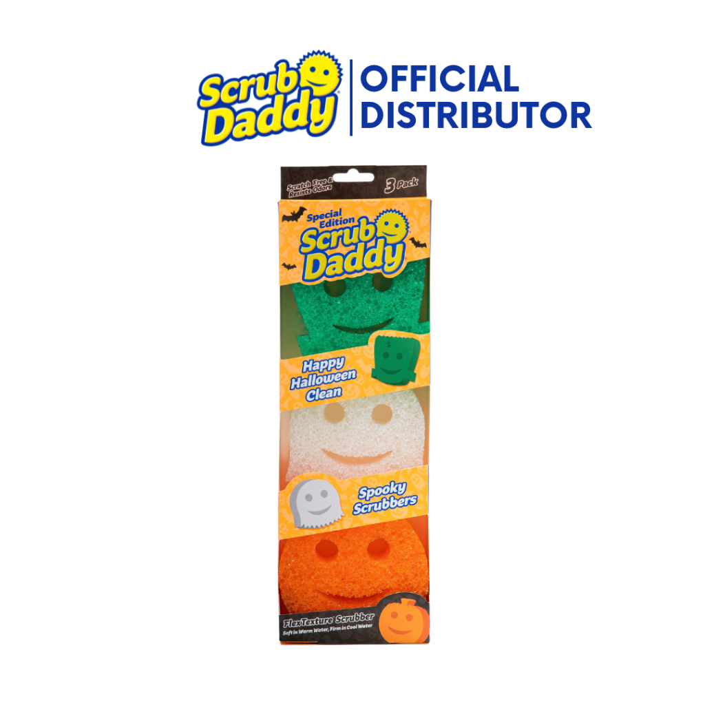 Scrub Daddy Halloween Shapes (3ct in 1 Pack) | Shopee Malaysia