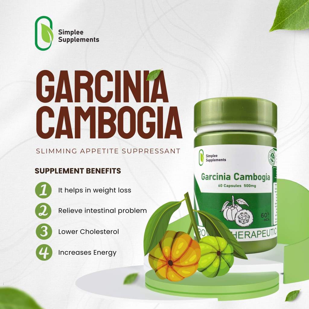 Simplee Garcinia 60 Capsule Supplement (500mg) | Shopee Malaysia