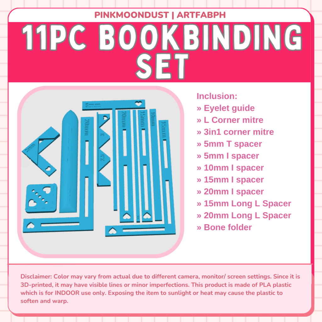 11-piece Bookbinding Set | Bookbinding Guide | Shopee Malaysia
