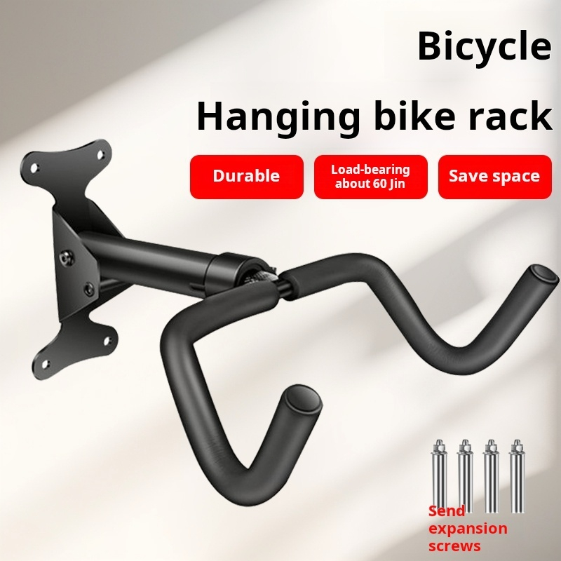 3In1 Bike Wall Mount Rack Bike Wall Hanger MTB Road Bike Hook Heavy ...