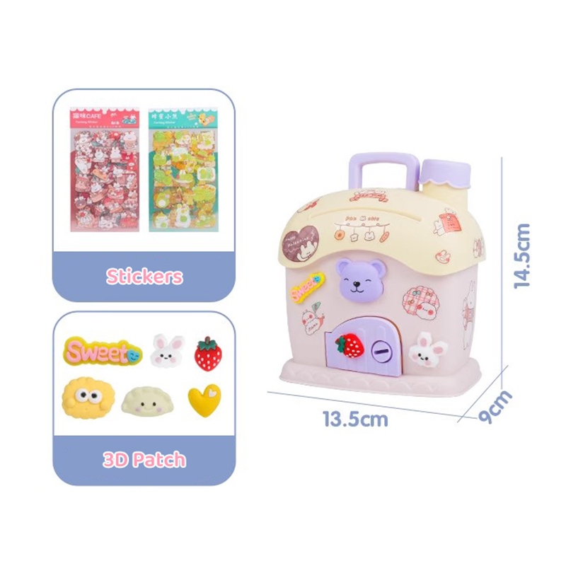 Alkansya ipon challenge 2024 house coin piggy bank alkansya for kids ...