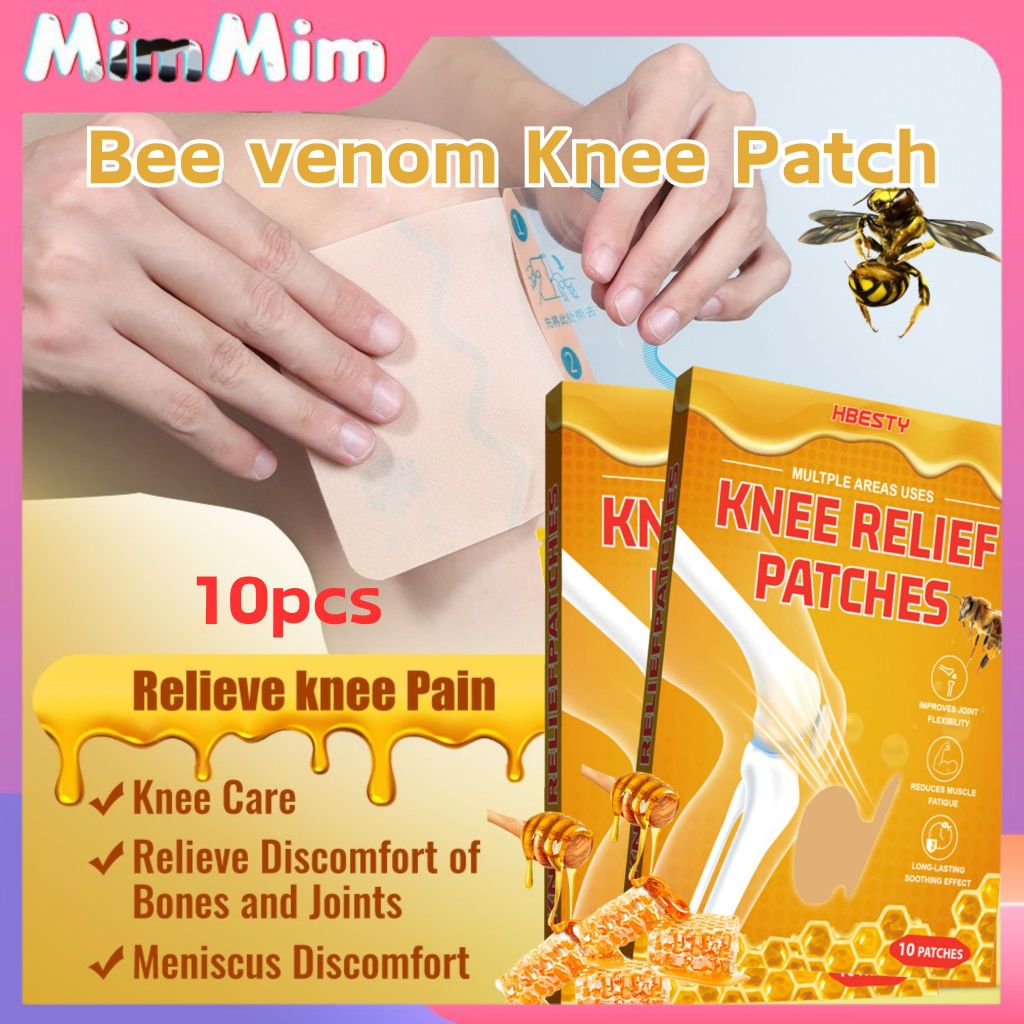 Bee Venom Patch Plaster Sticker Joint Veins Muscle Rheumatoid Arthritis Knee Patch Pain 10pcs ...