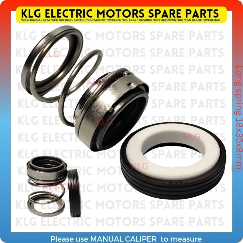 Mechanical seal 18mm x35 x8 Long Spring water pump | Shopee Malaysia