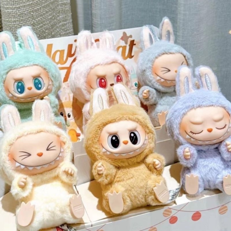 New Labubu Generation 2 Popmart Labubu Blind Box Keychain | Shopee Malaysia