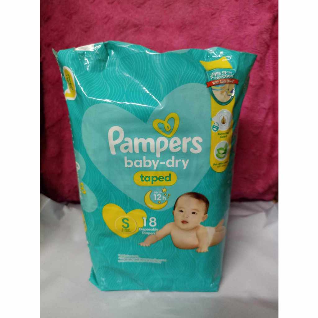 Pampers Small Dry 18pcs | Shopee Malaysia