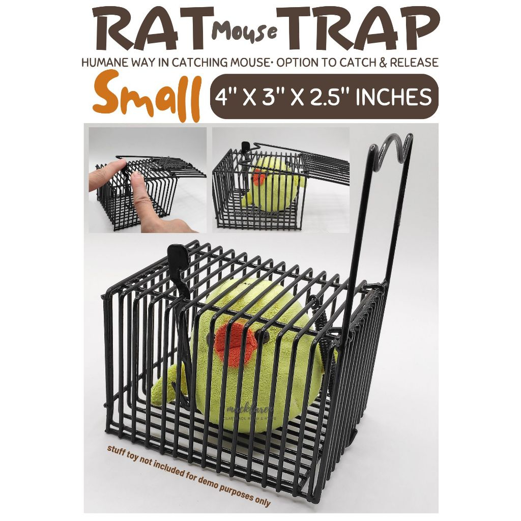 Mouse Trap Rat Trap Small Size Bubwit Daga Kulungan Pang Huli Heavy ...