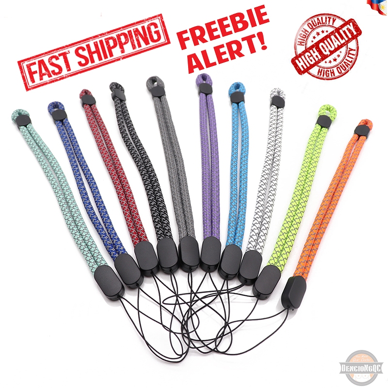 Premium Hand Strap Adjustable Wrist Rope w/ light reflecting effect ...
